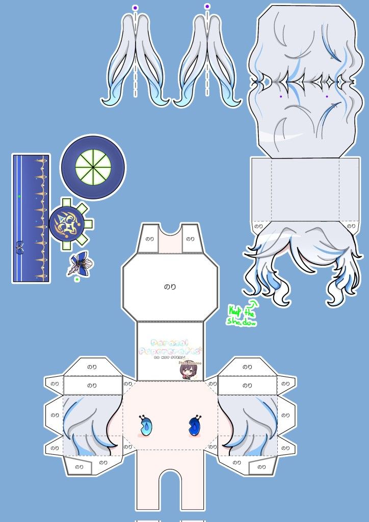 to do furina papercraft Genshin Impact | HoYoLAB