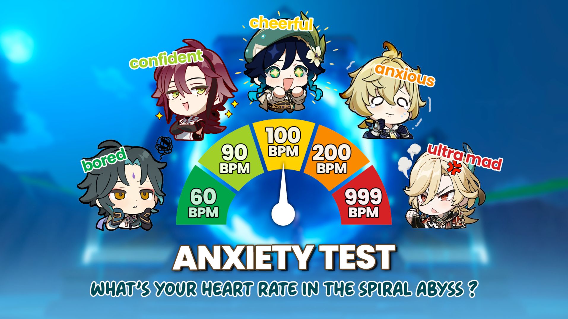 【Minigame】 SCREENSHOT GAME — Anxiety test : What's your heart rate in ...
