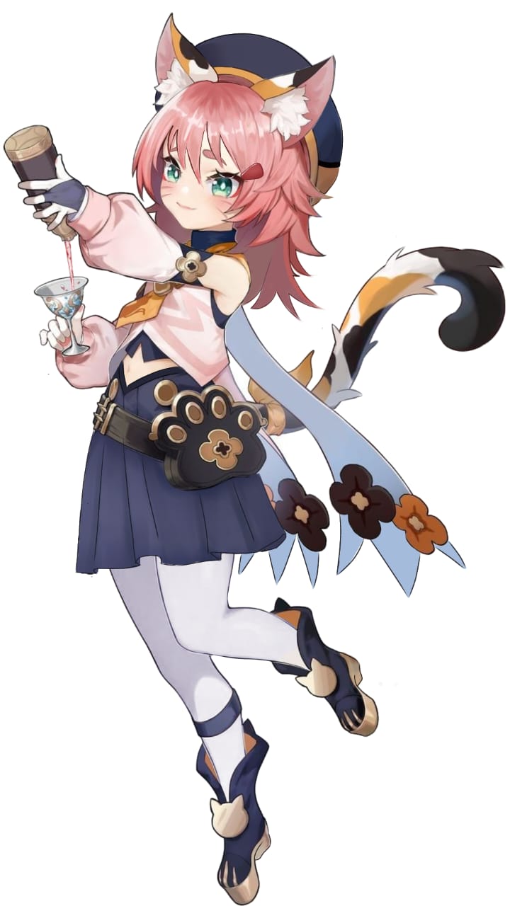 Diona with her hair down Genshin Impact | HoYoLAB