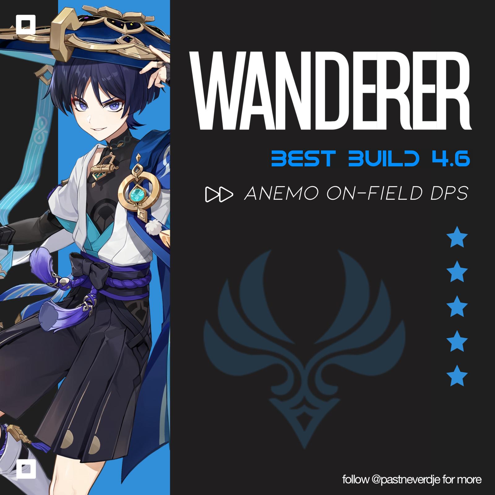 [4.6] Wanderer - best build on-field dps Genshin Impact | HoYoLAB