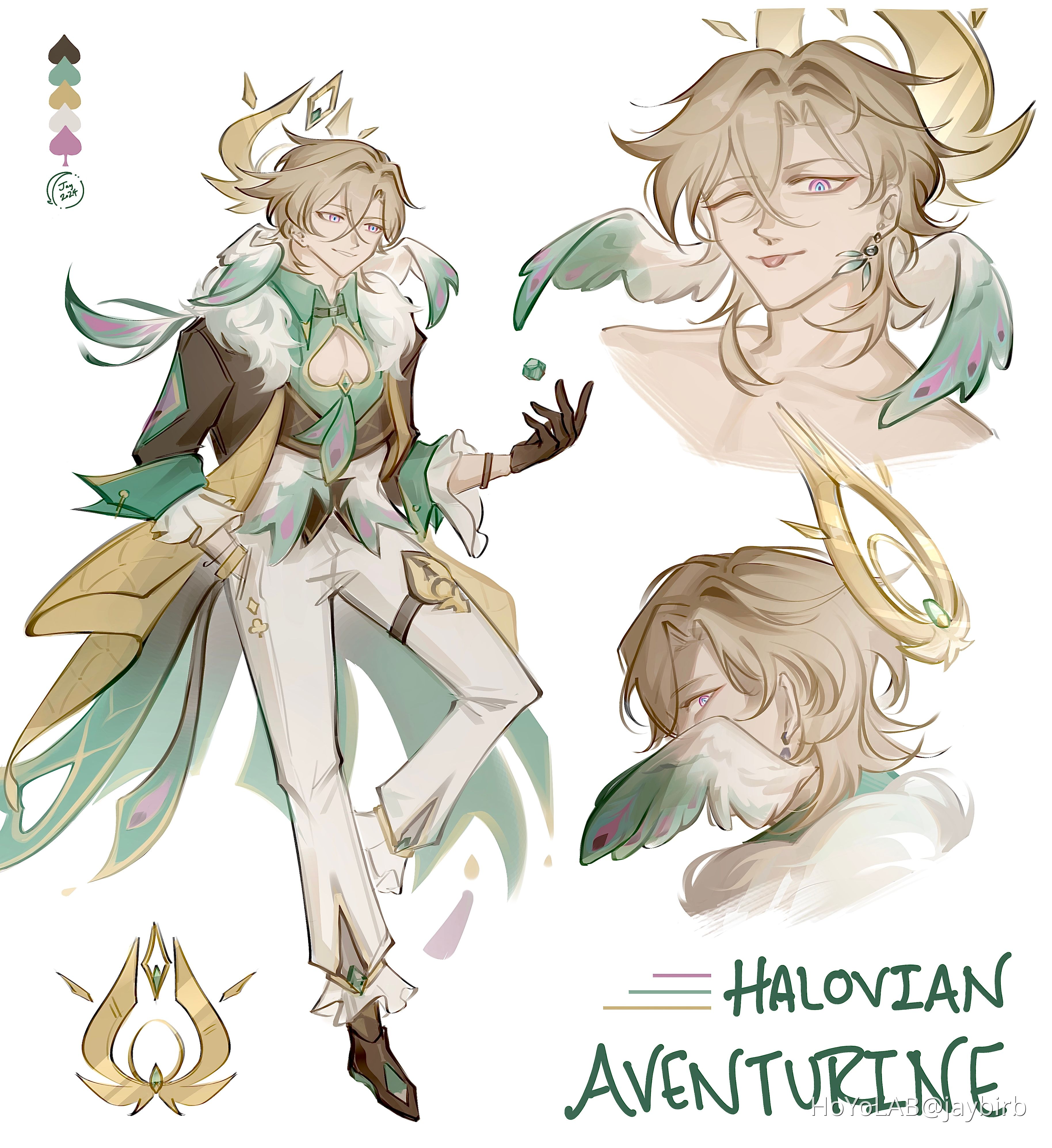 Halovian aventurine art Honkai: Star Rail | HoYoLAB