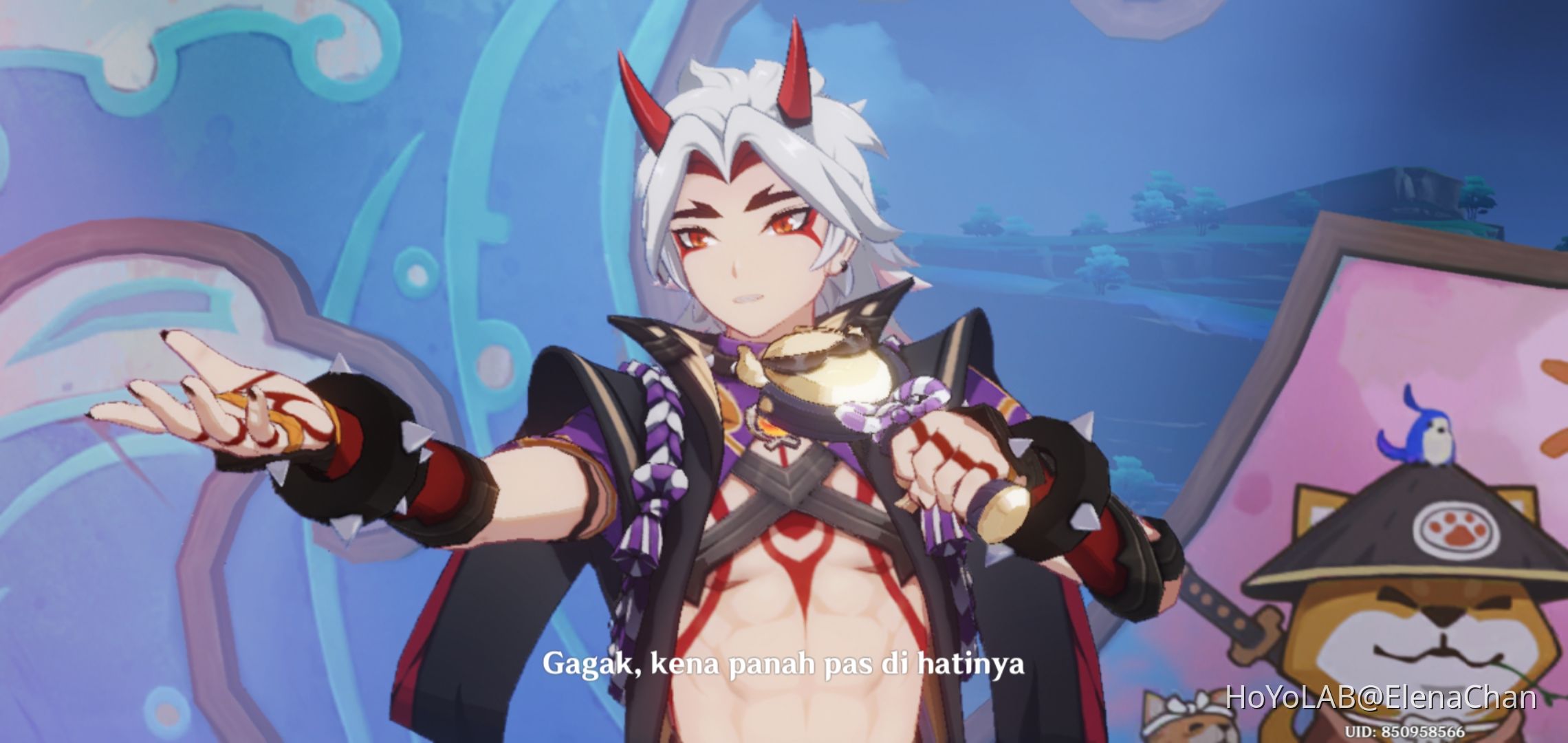 Badge Arataki Itto Genshin Impact | HoYoLAB