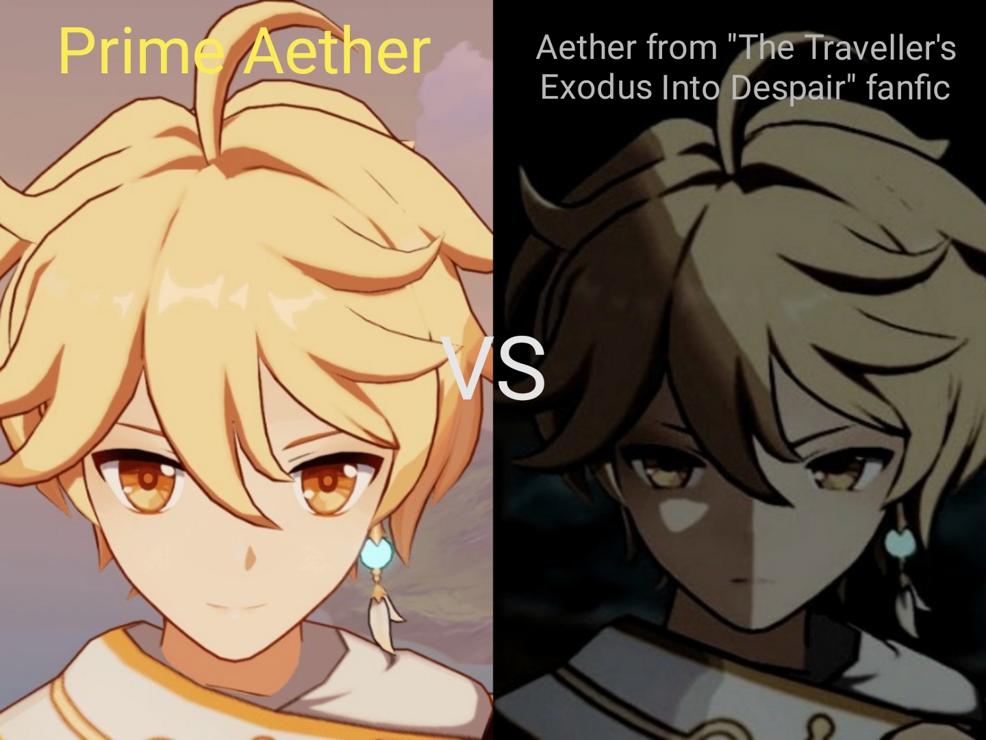 Prime Aether VS Aether from the fanfic "The Traveller's Exodus Into ...