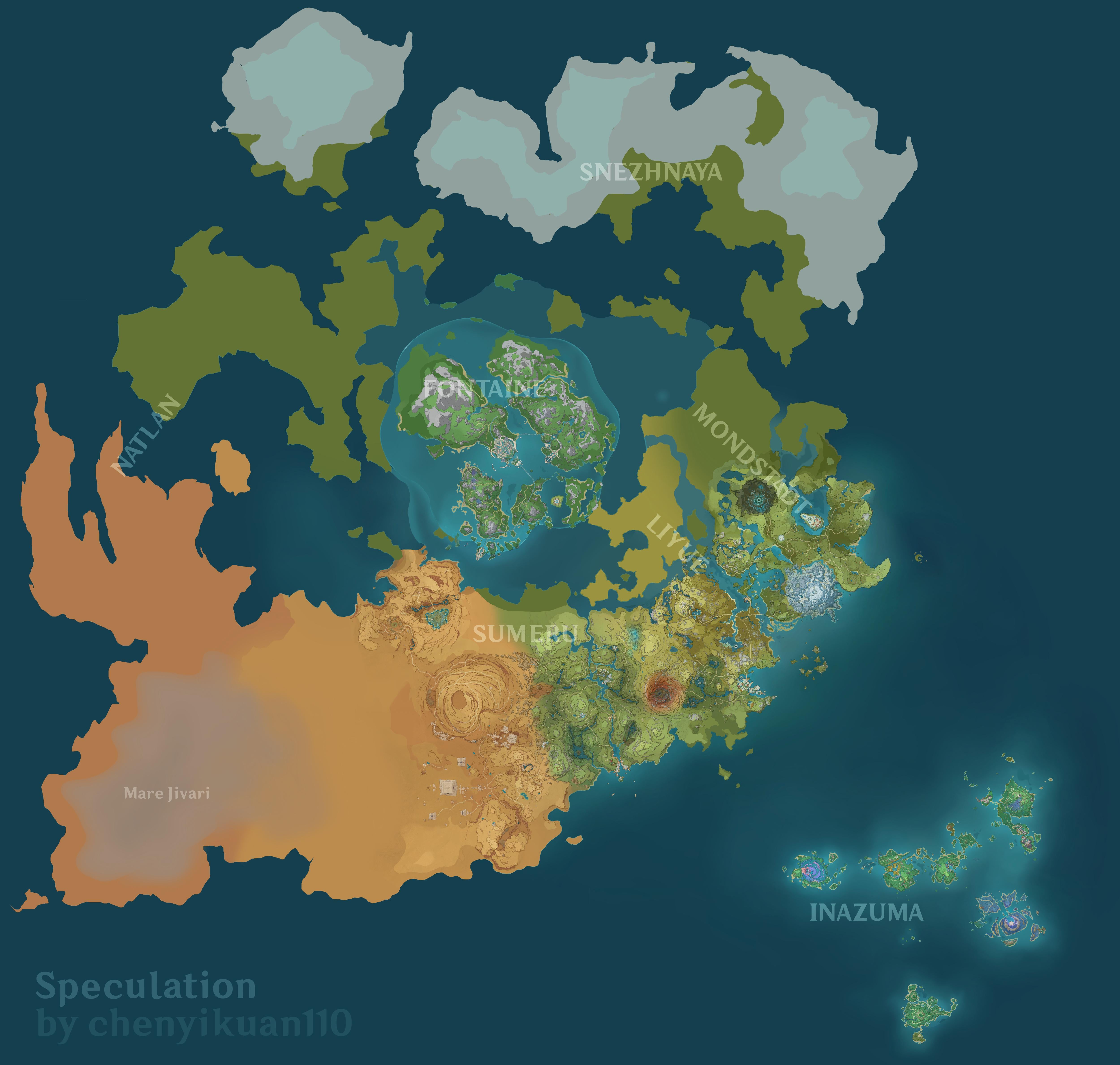 How many primogems can i get from only exploring the full map 100% till ...
