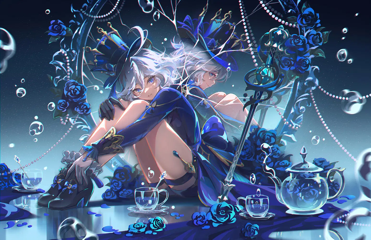 [FOR DOWNLOAD] Furina Fan Art Wallpaper Genshin Impact | HoYoLAB