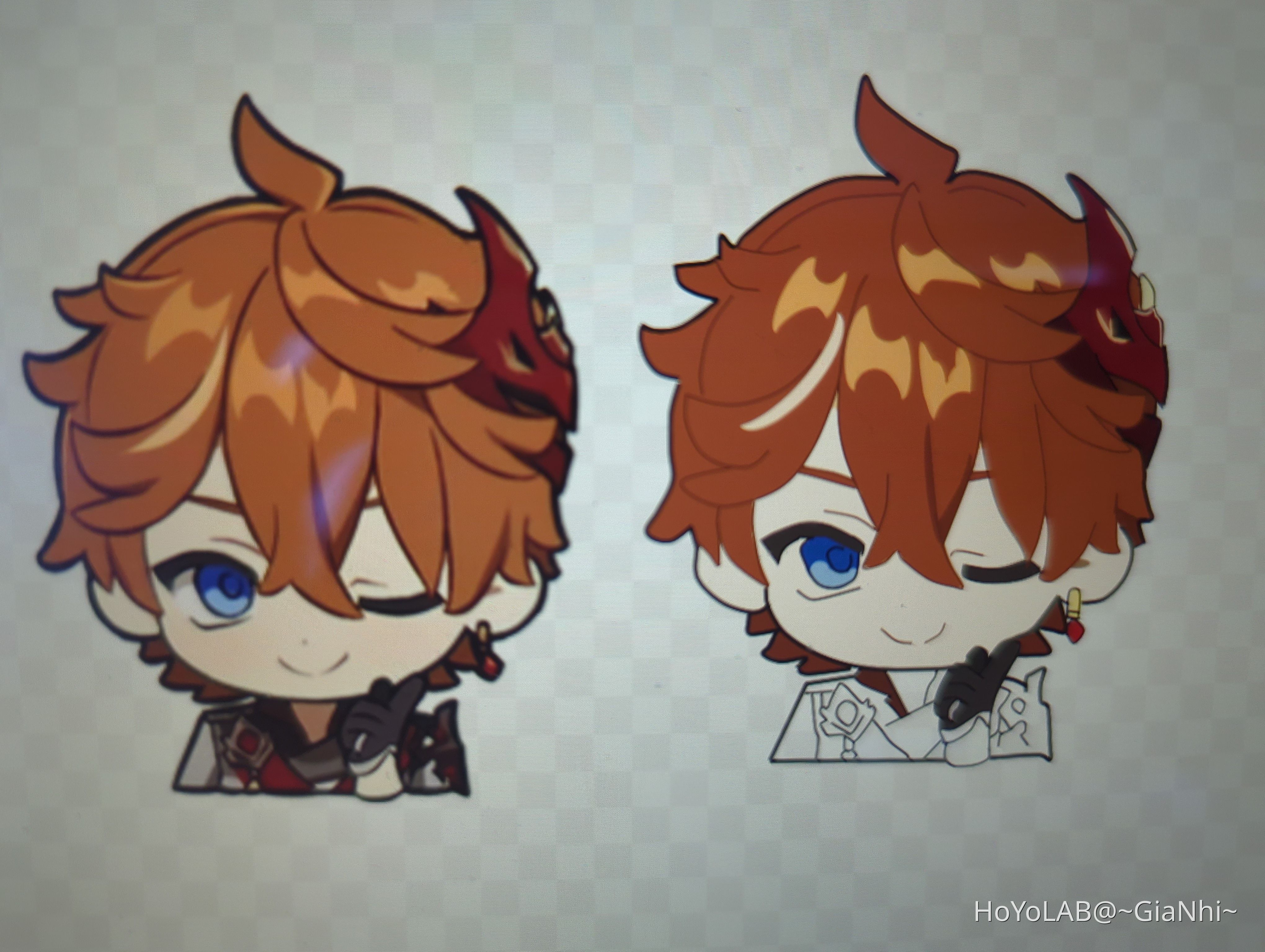 Glove and half of his collar shirt thingy Genshin Impact | HoYoLAB