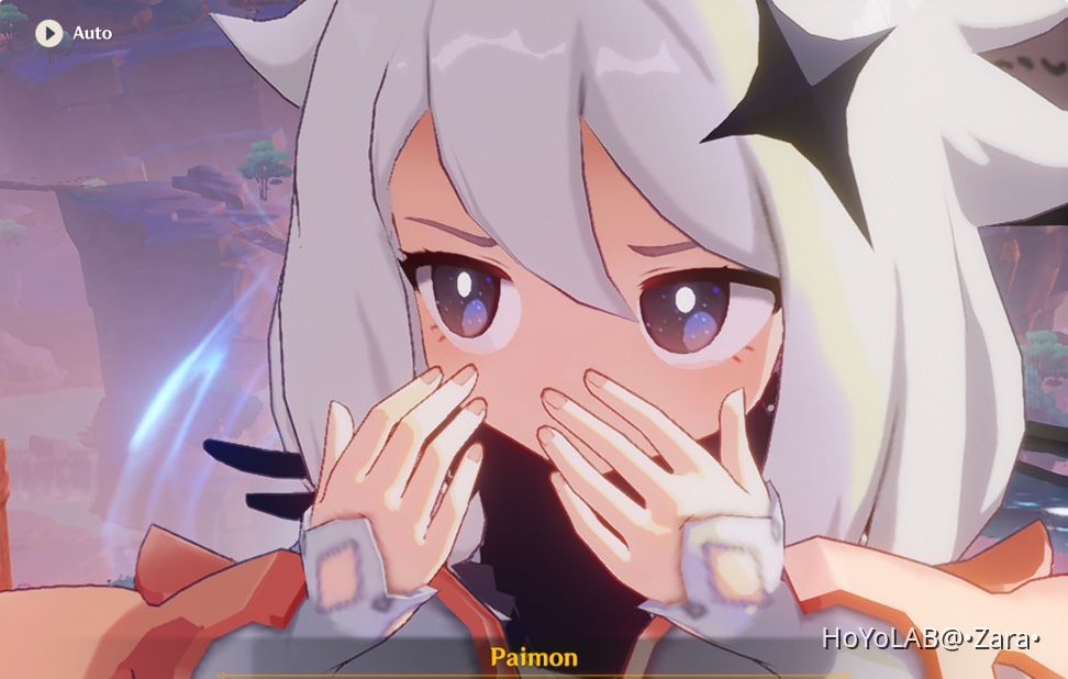 Paimon after getting a manicure Genshin Impact | HoYoLAB