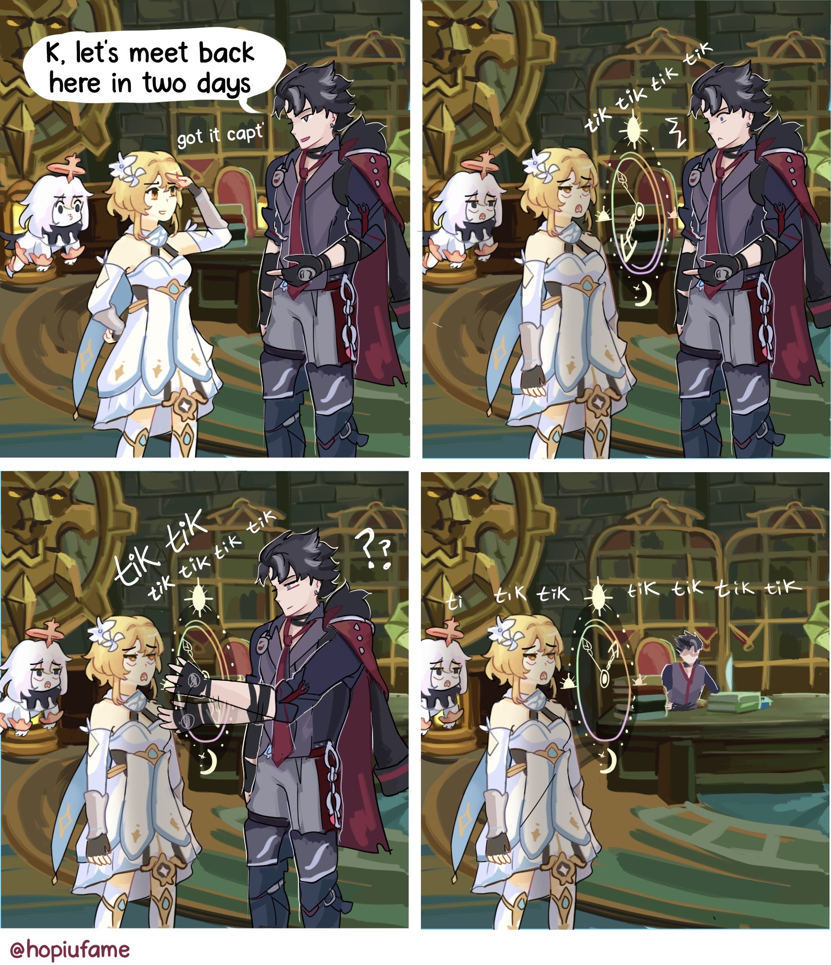 Wriothesley art by hopiufame Genshin Impact | HoYoLAB