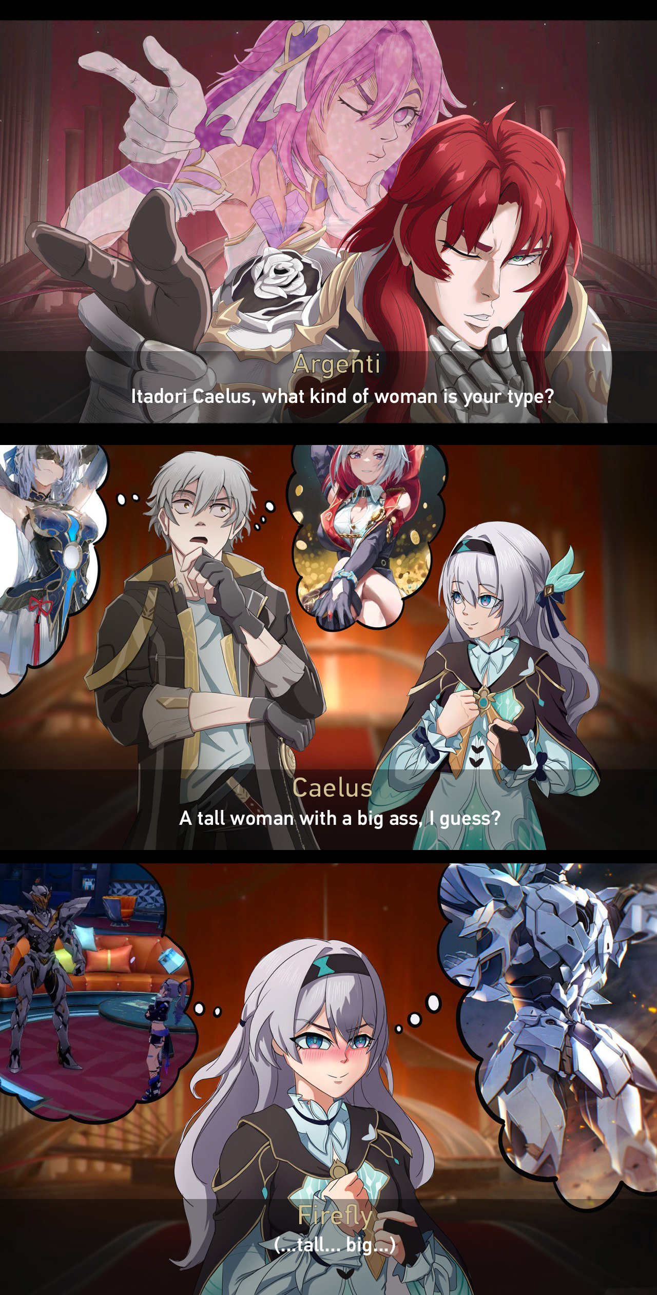 Should've said "Idrila", now we gotta fight to the death :( Honkai ...