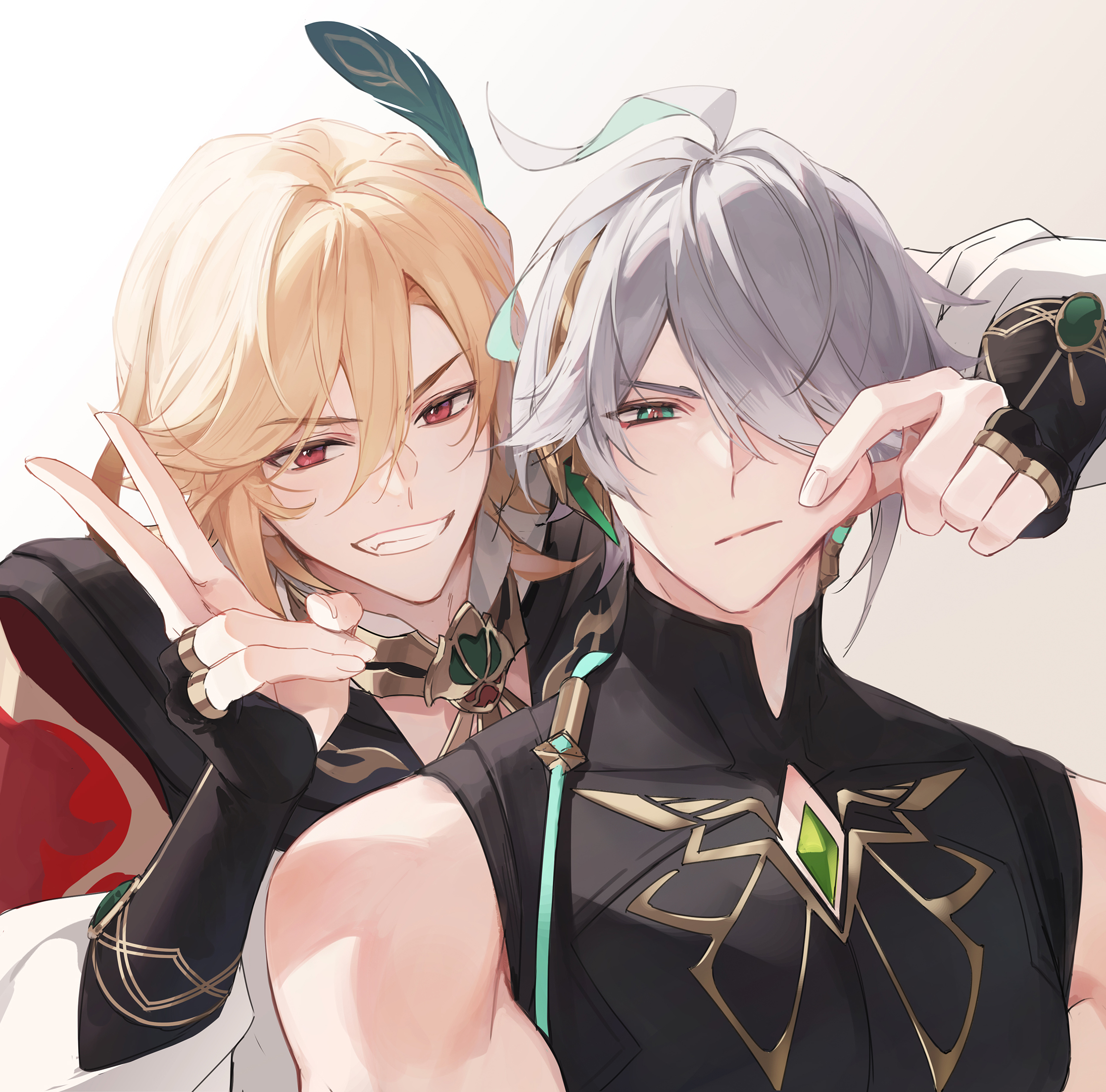 A Gay Couple 1 Credits To Masaashe Genshin Impact Hoyolab 2747