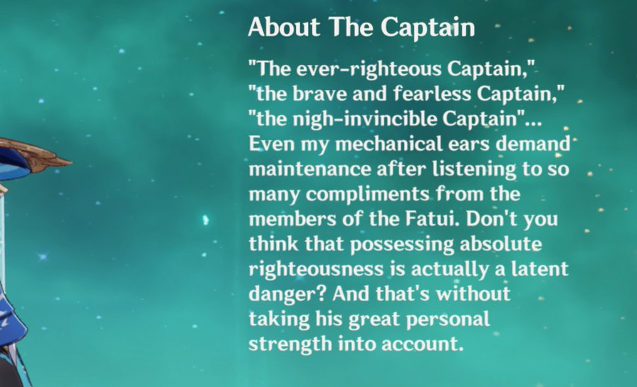 Random thought about Capi viewing Scaramouche’s voice line, I took him ...