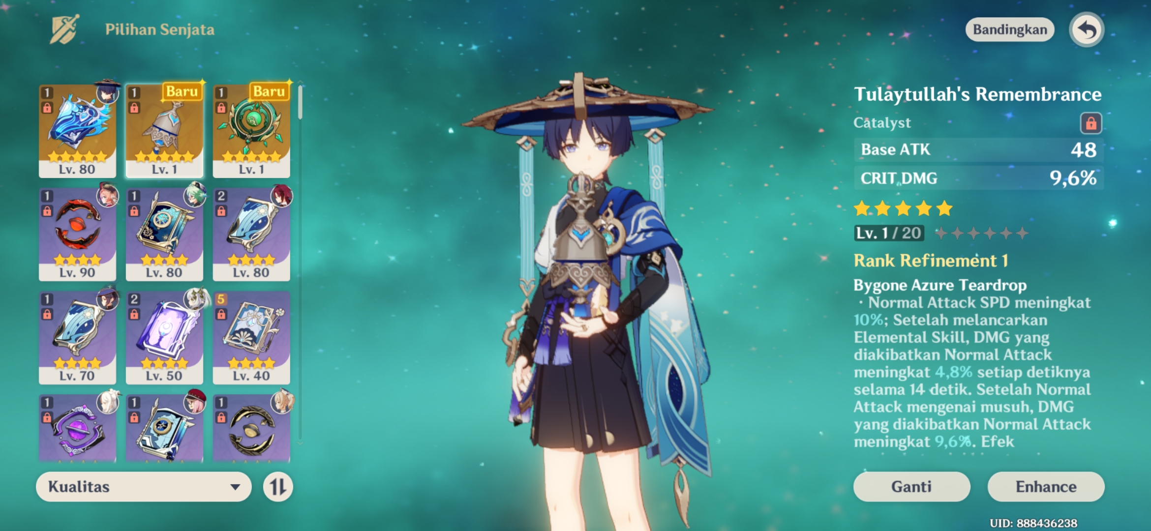 wanderer signature Genshin Impact | HoYoLAB