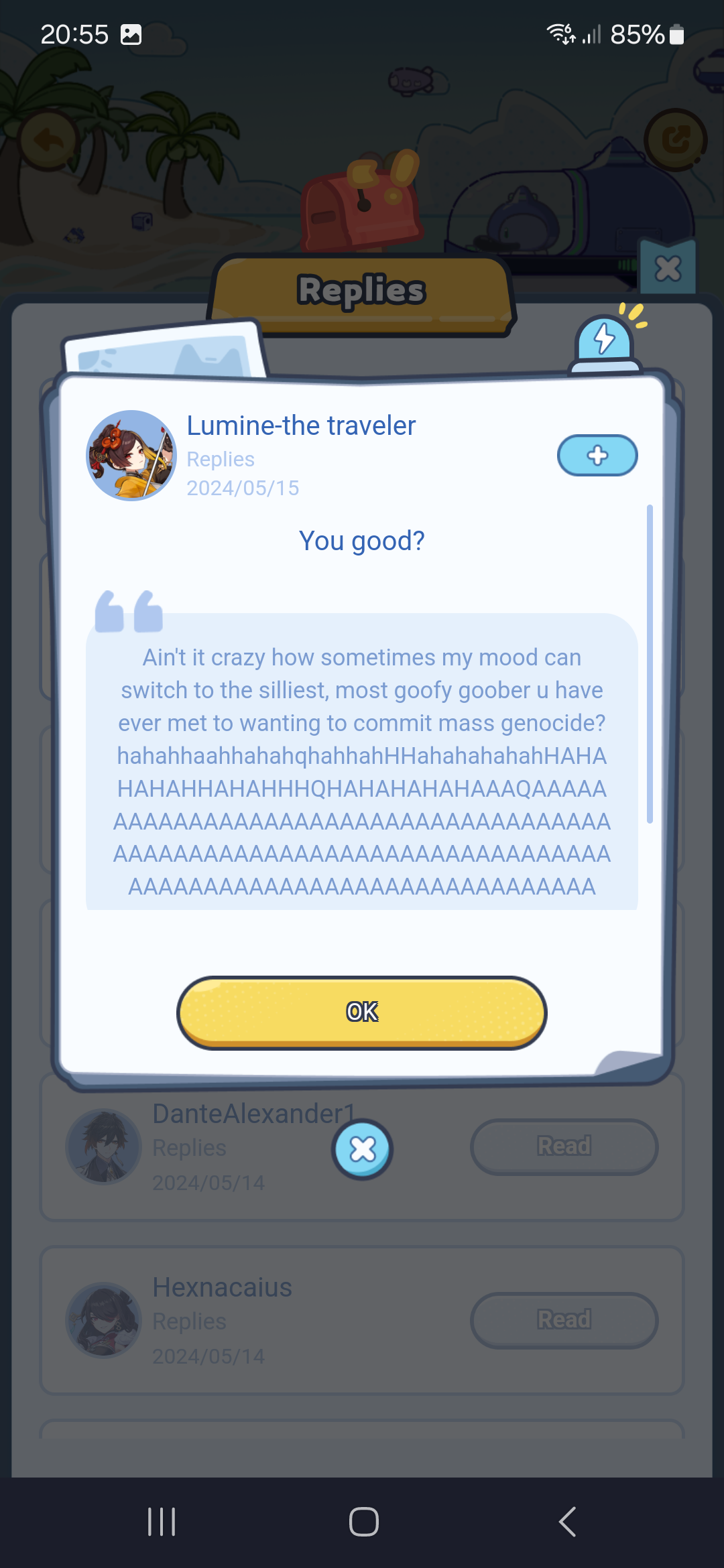 lol, ppl r so silly!!!!11!111!11!1!11!! | HoYoLAB