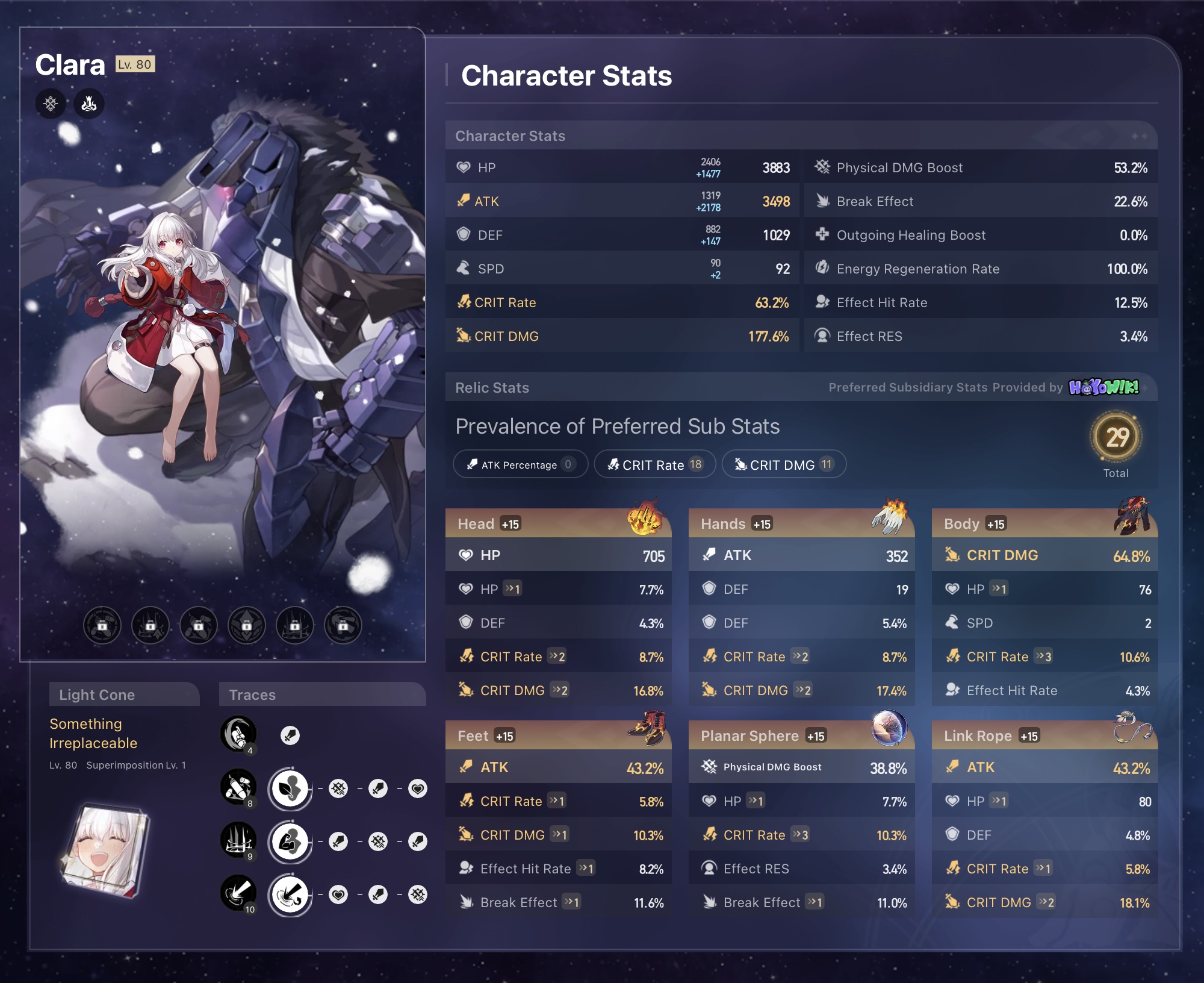 Clara Build Honkai: Star Rail | HoYoLAB