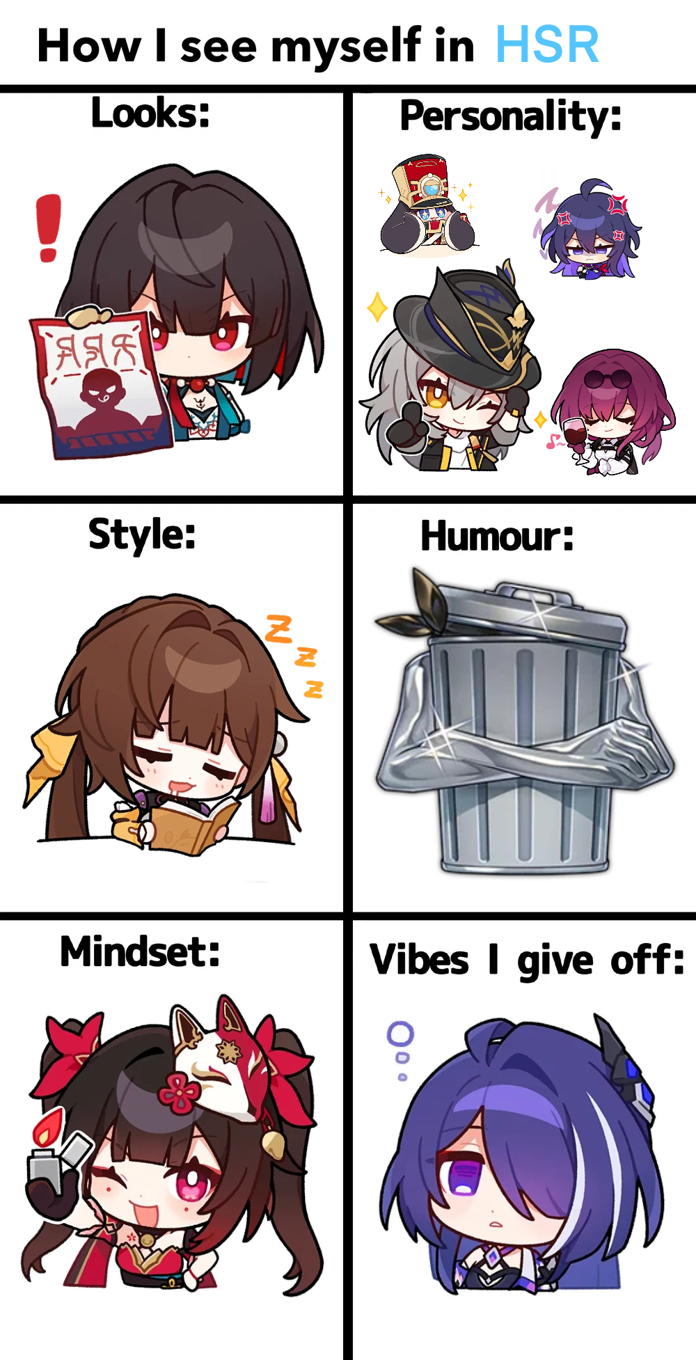 HSR Personality thing Honkai: Star Rail | HoYoLAB