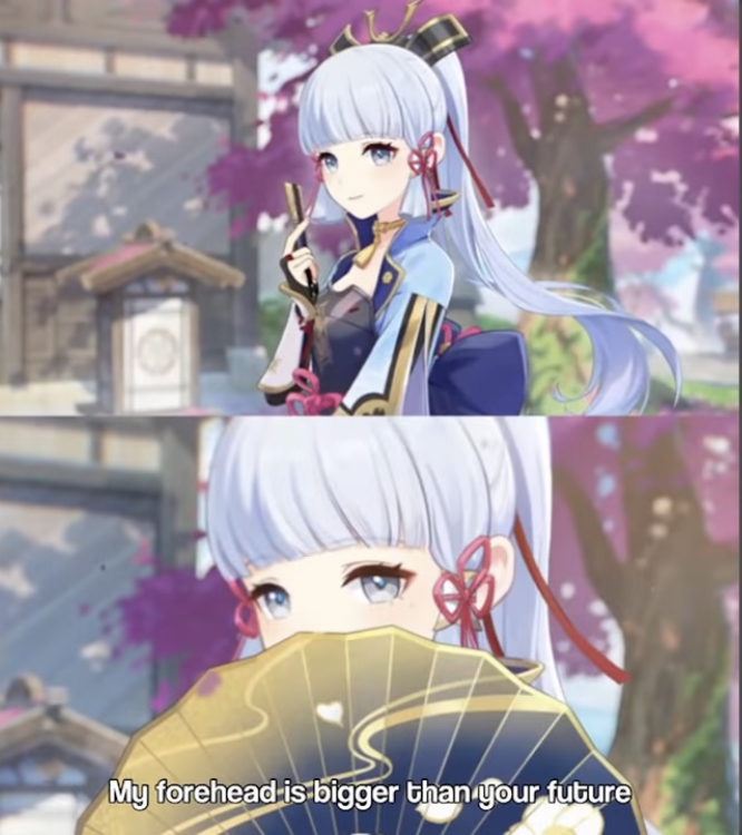 ayaka memes bc i have not posted in a while Genshin Impact | HoYoLAB