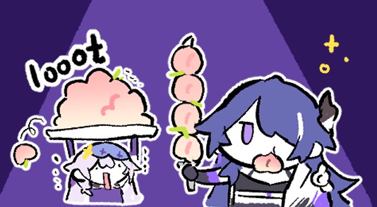 Black Swan, Acheron and Peaches Honkai: Star Rail | HoYoLAB