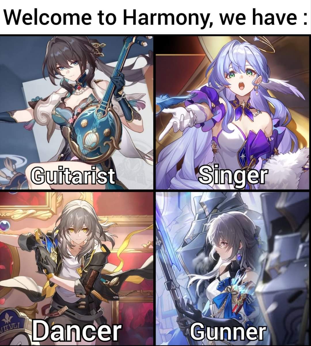 Harmony characters be like Honkai: Star Rail | HoYoLAB