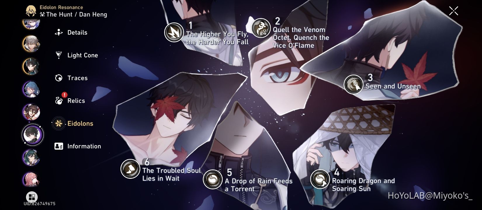 Show me all your E6 4 stars! Honkai: Star Rail | HoYoLAB