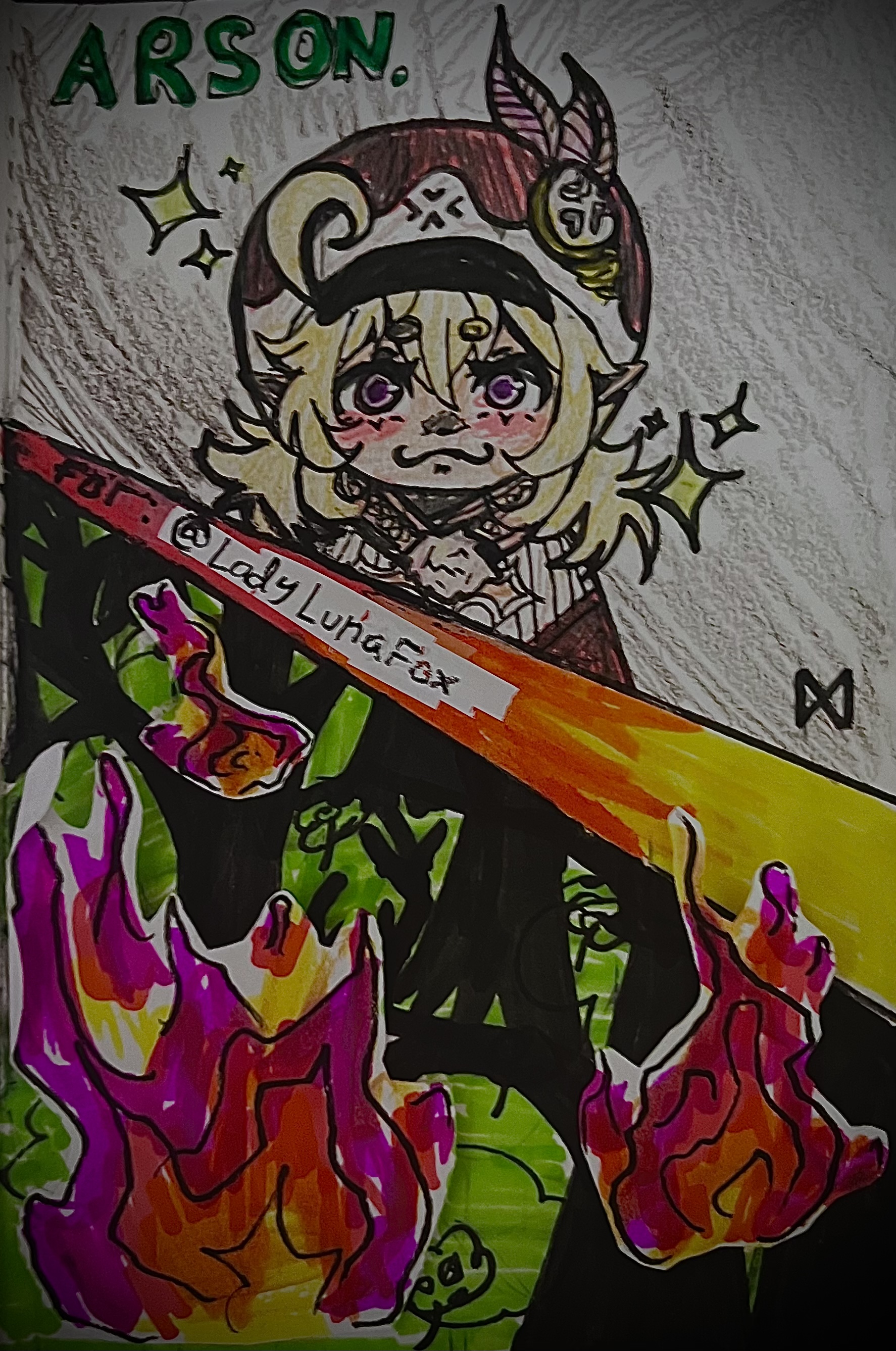 Klee committing arson (: Genshin Impact | HoYoLAB