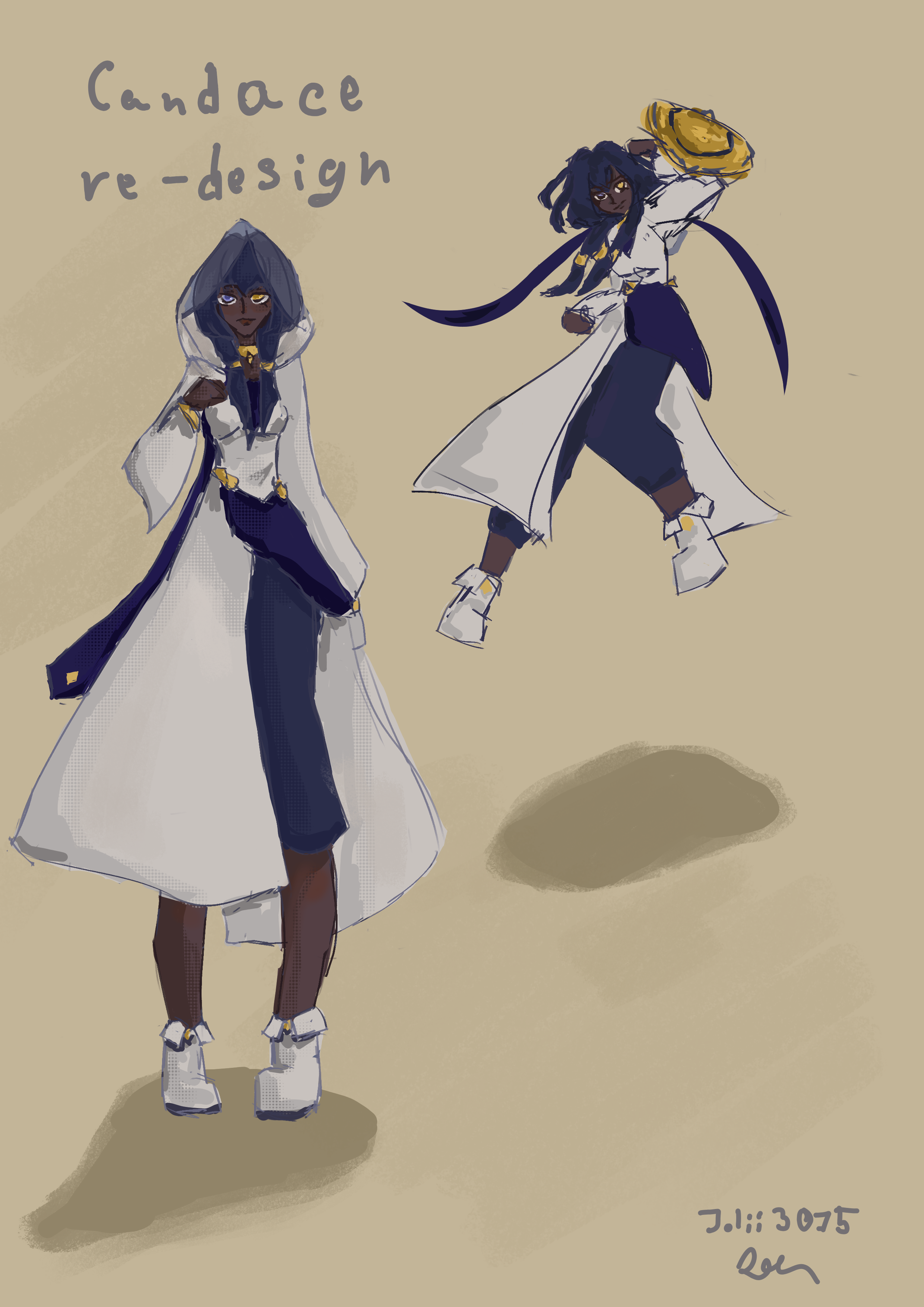 I'M BACK with a Candace re-design Genshin Impact | HoYoLAB
