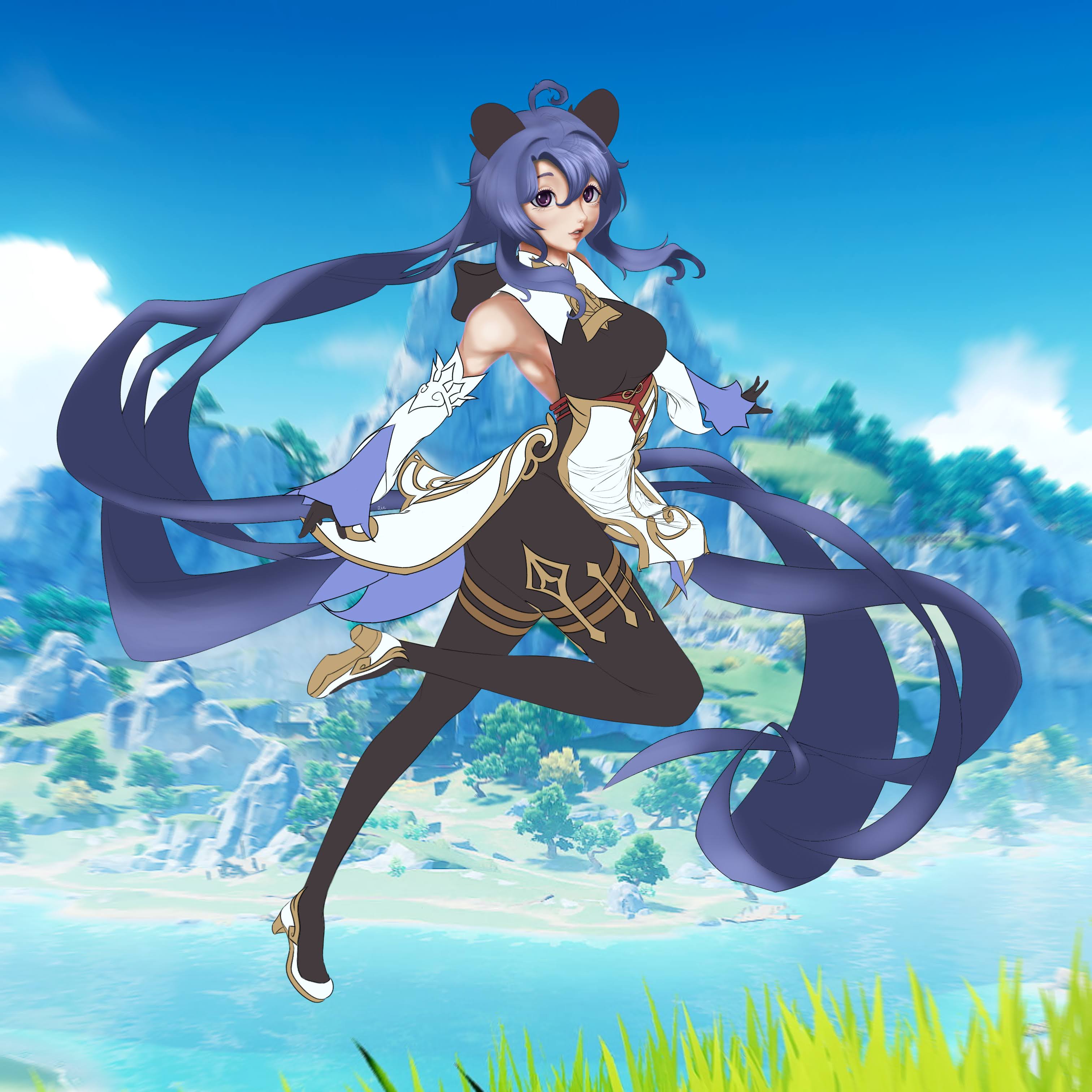 Unfinished Ganyu Artwork Genshin Impact | HoYoLAB