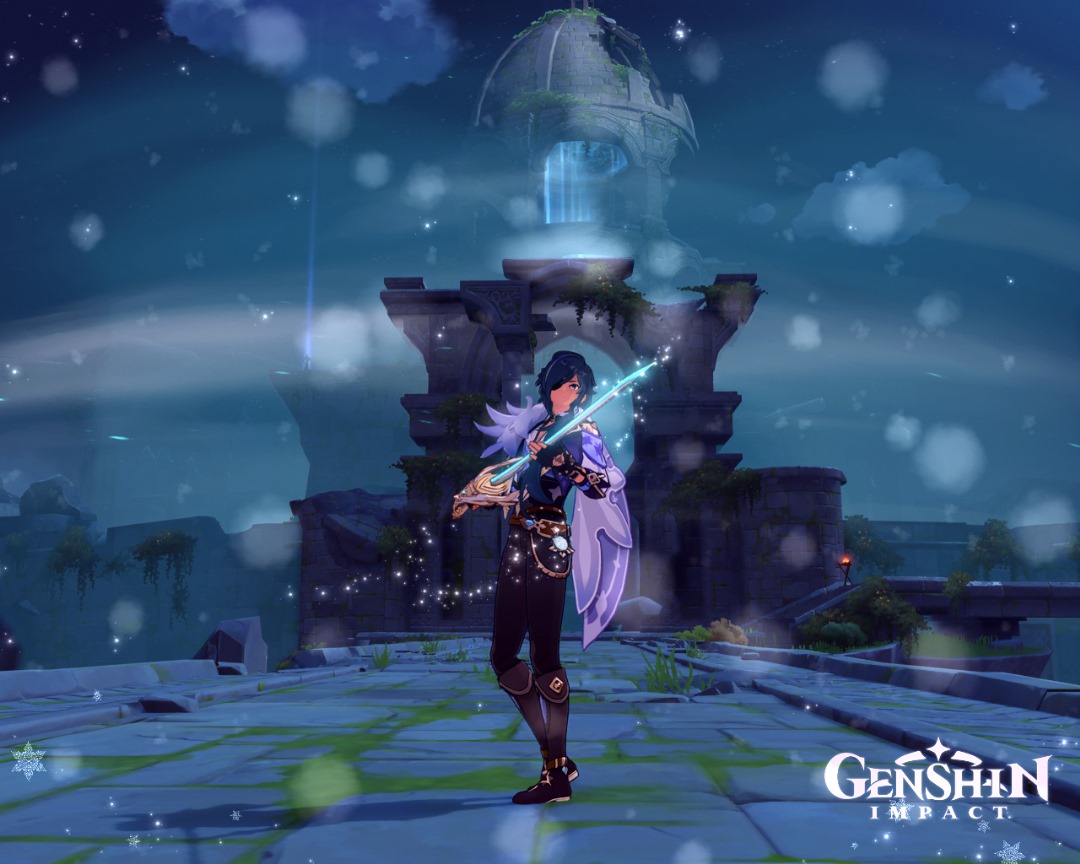 Just Kaeya in Old Mondstat Genshin Impact | HoYoLAB