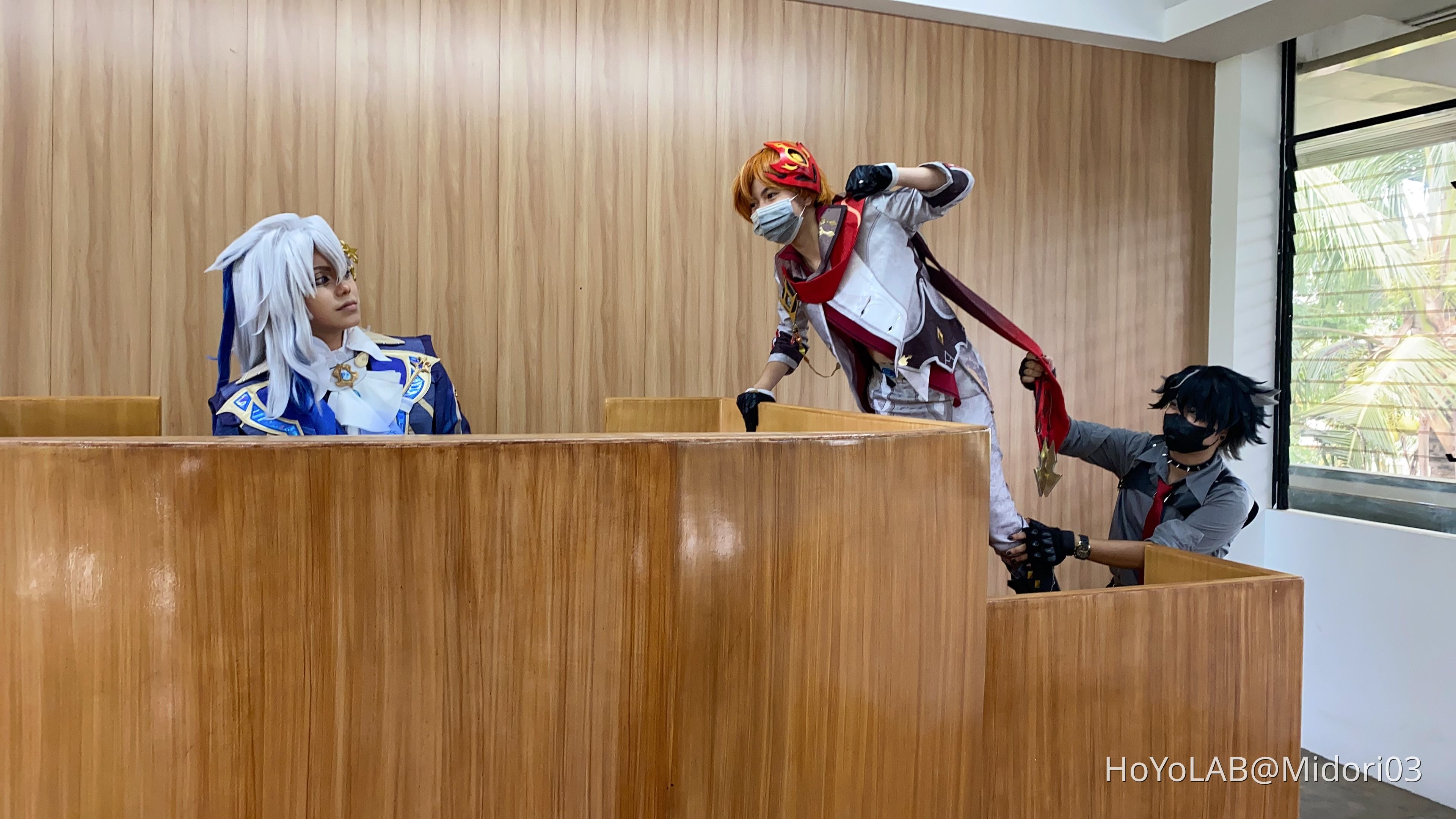 Some silly court pictures Genshin Impact | HoYoLAB