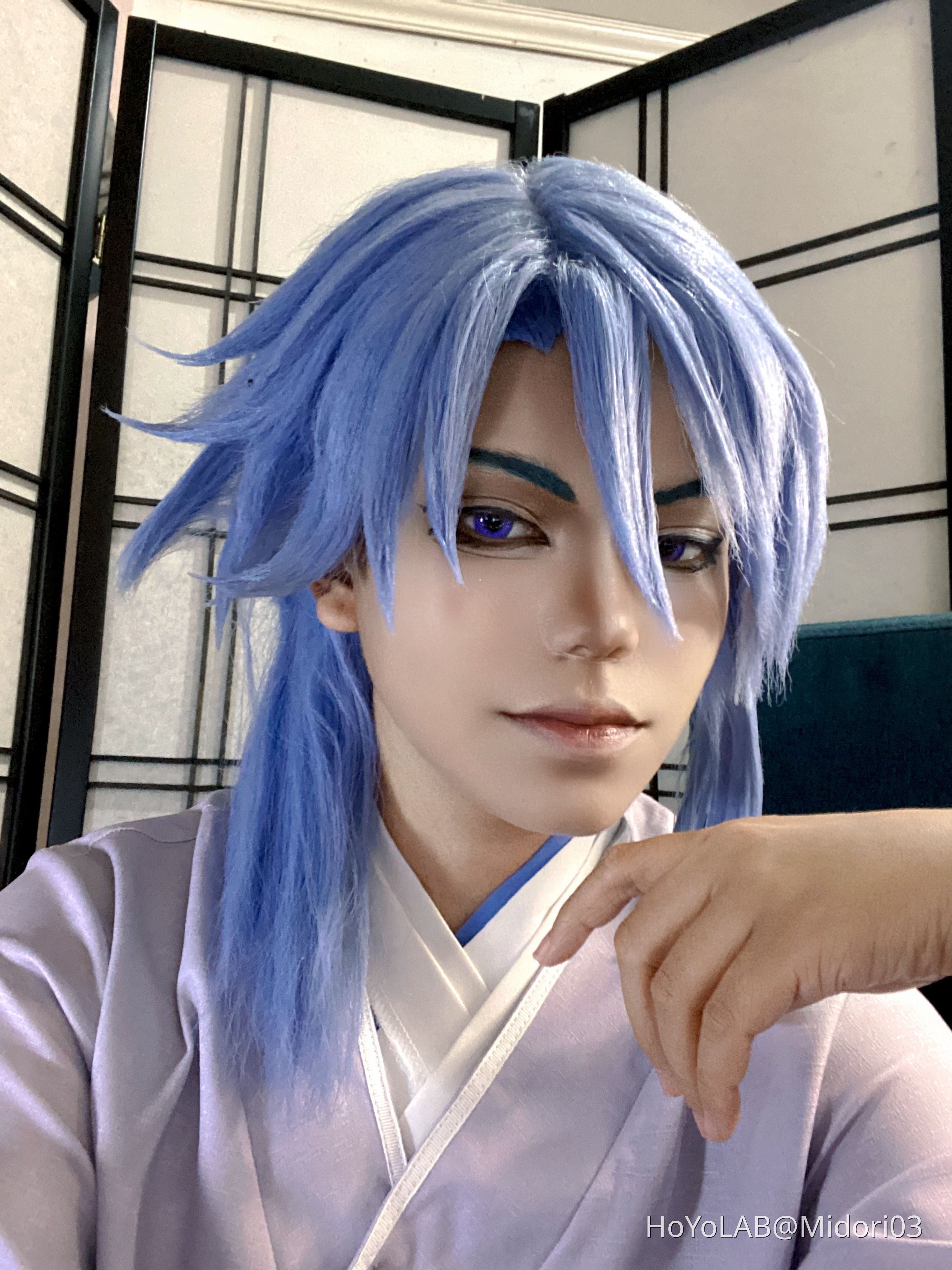 Kamisato Ayato selfies Genshin Impact | HoYoLAB