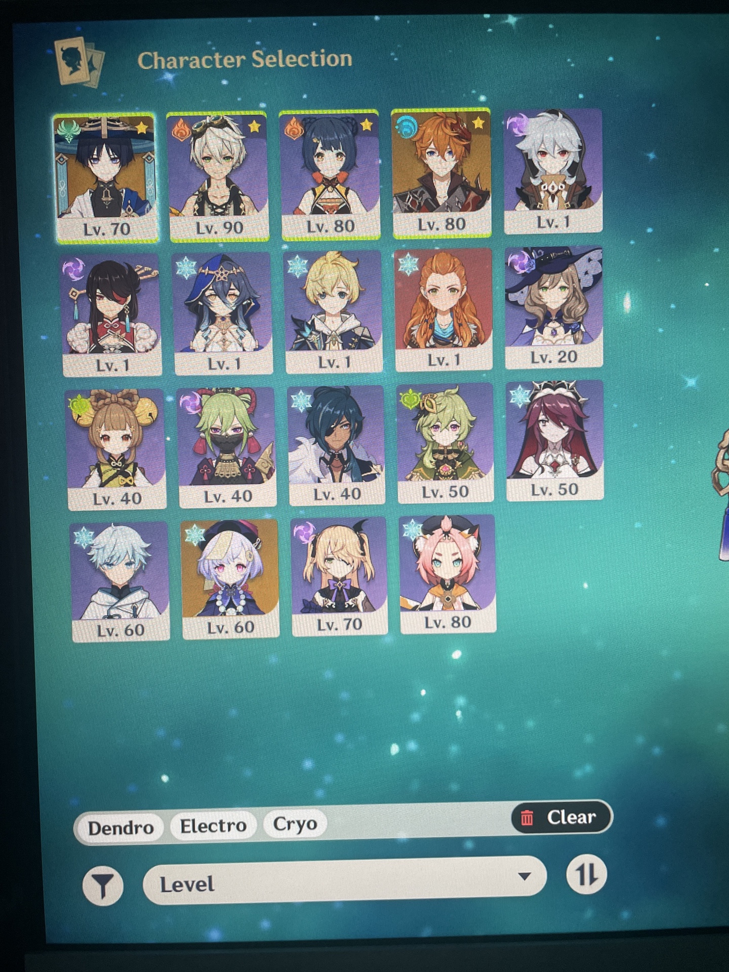 Cryo/Dendro/Electro team Genshin Impact | HoYoLAB