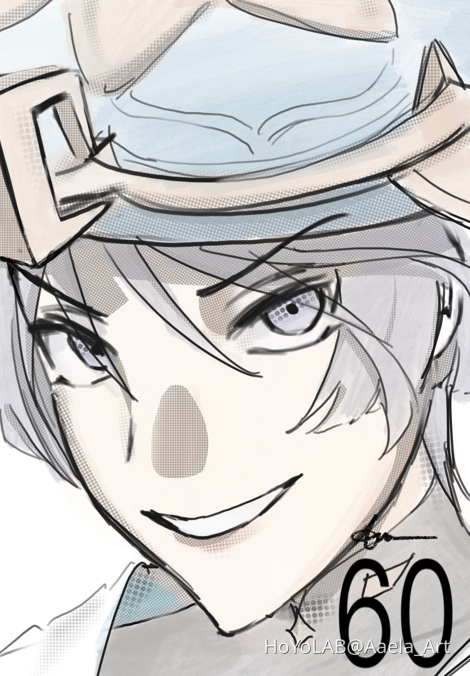 Day 6 of drawing Wanderer Genshin Impact | HoYoLAB