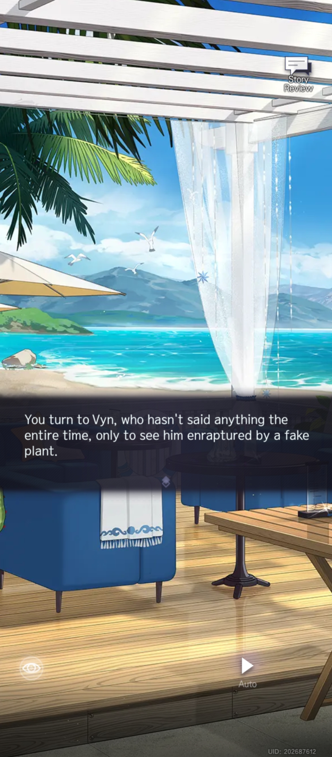 Vyn is usually quietly watching things unfold when it doesn't involve ...