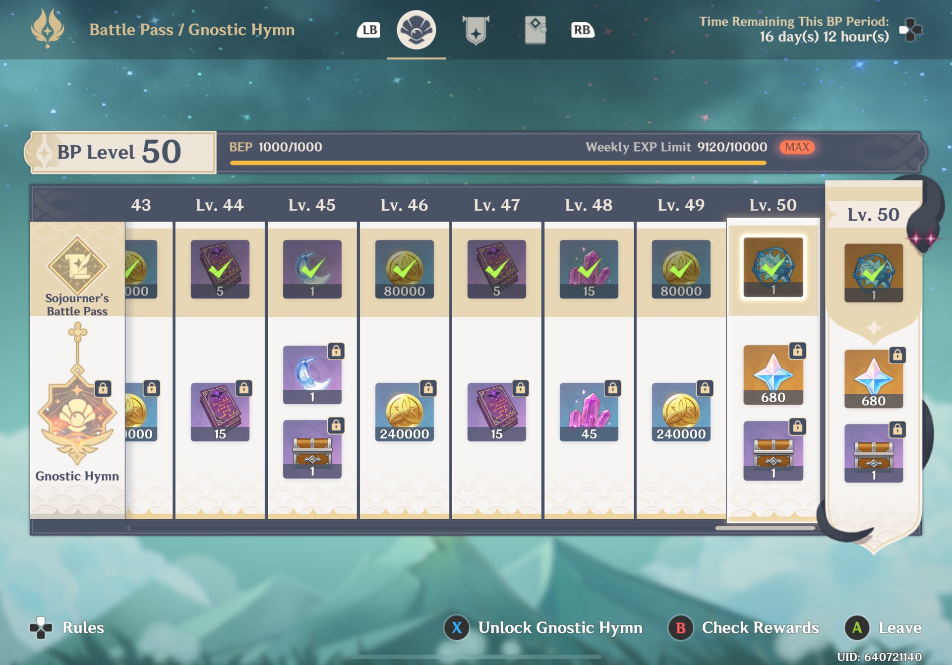 Battle Pass Genshin Impact | HoYoLAB