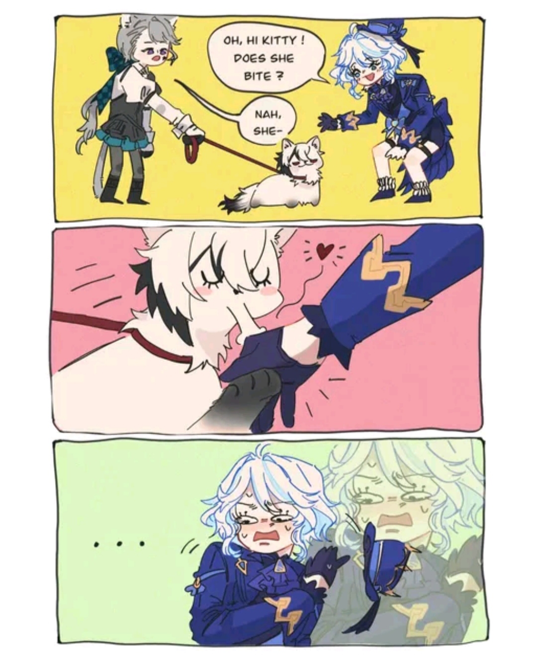 Furina fan badge (day 15) Genshin Impact | HoYoLAB