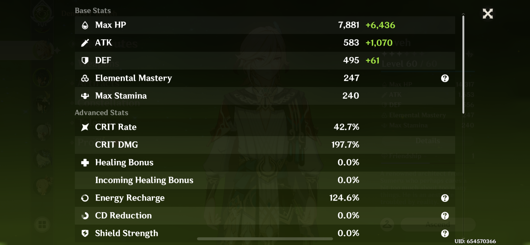 trying to build this little bafoon as a main dps since hes rare Genshin ...