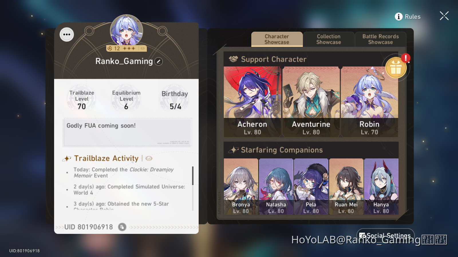ARE YOU NEW PLAYER,F2P AND NEED AWESOME SUPPORT FOR CALYXES AND BOSSES? Honkai: Star Rail | HoYoLAB