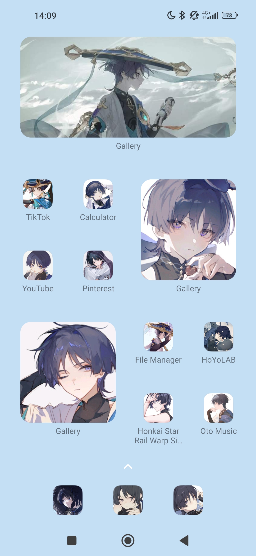 Wanderer aesthetic phone theme Genshin Impact | HoYoLAB