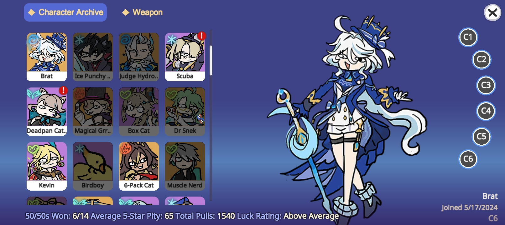 C6 Furina in Silly Wisher Genshin Impact | HoYoLAB