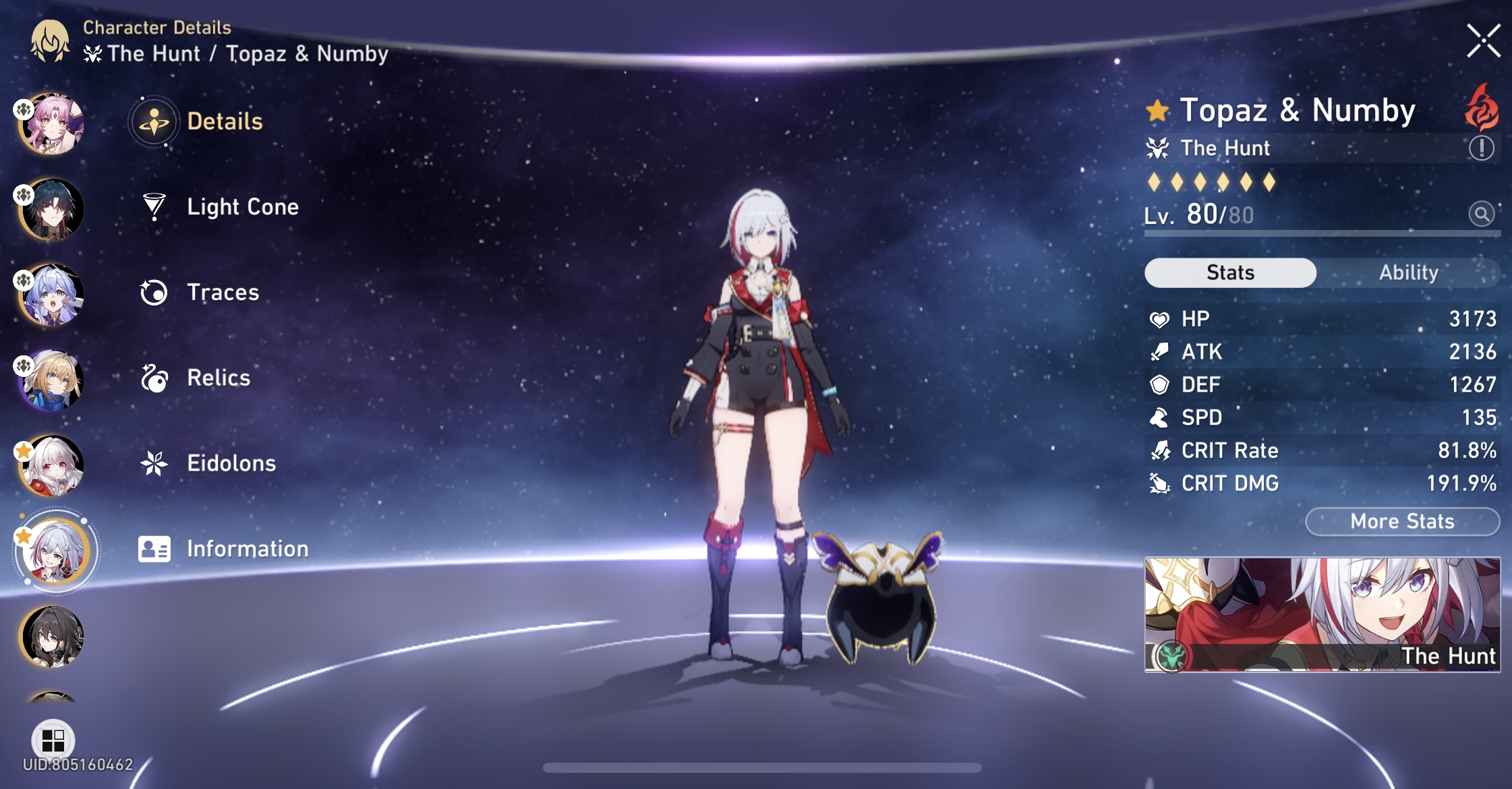 My Topaz Build 🔥 Relics in the comments Honkai: Star Rail | HoYoLAB