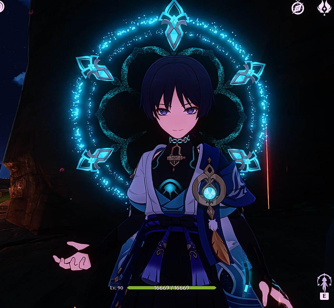 I want his badge so I'll be posting Scara pics once in a while. Genshin ...