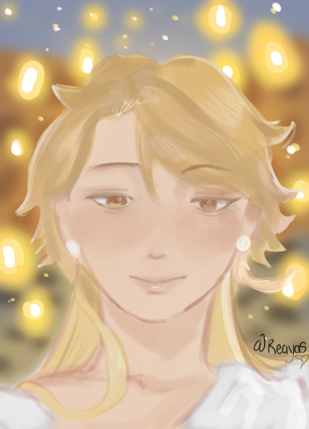 Xiao and Aether lantern rite Genshin Impact | HoYoLAB