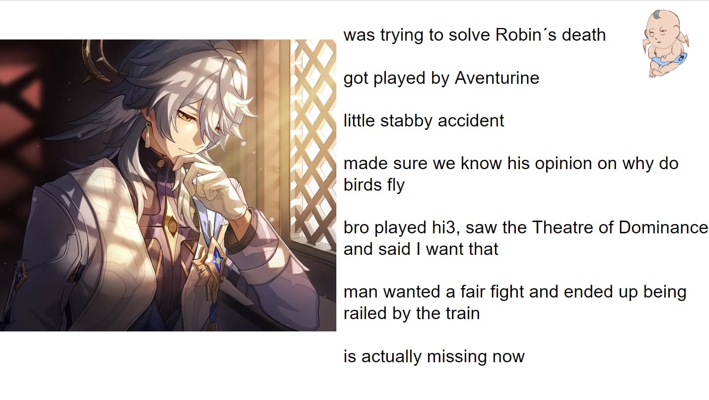 Penacony characters’ arcs in a nutshell part 2!! Honkai: Star Rail ...