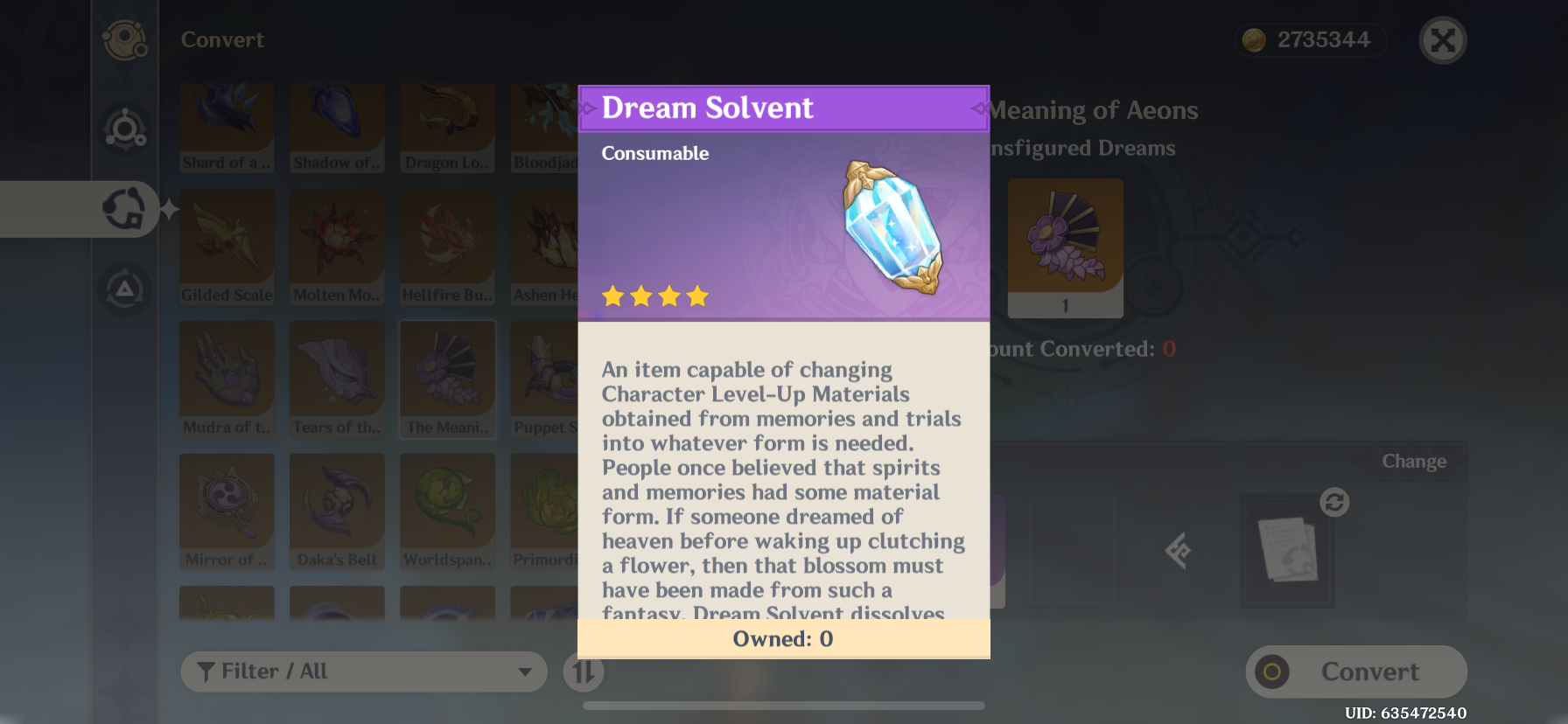 Dream Solvent Drop Rates Genshin Impact | HoYoLAB