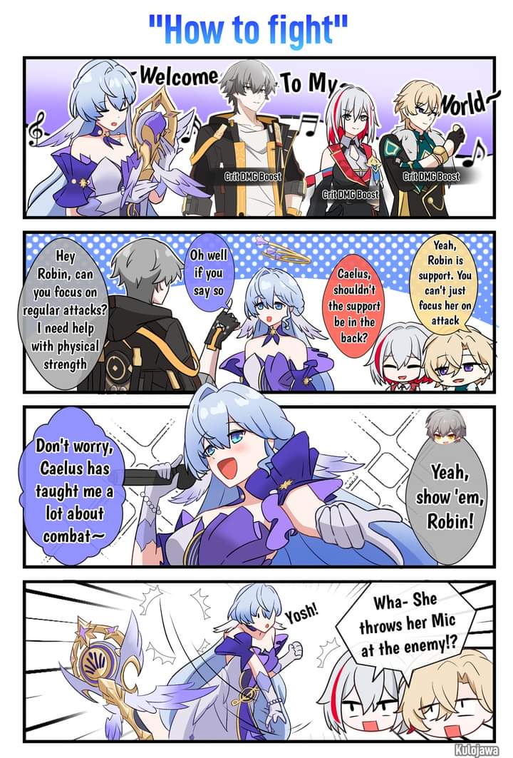 If Caelus, Topaz and Aventurine saw Robin did something interesting in ...