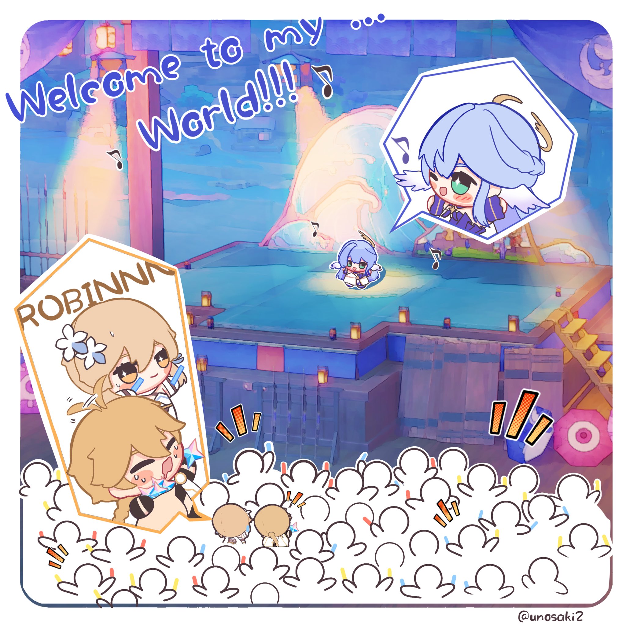 Los viajeros son fans de Robin Genshin Impact | HoYoLAB