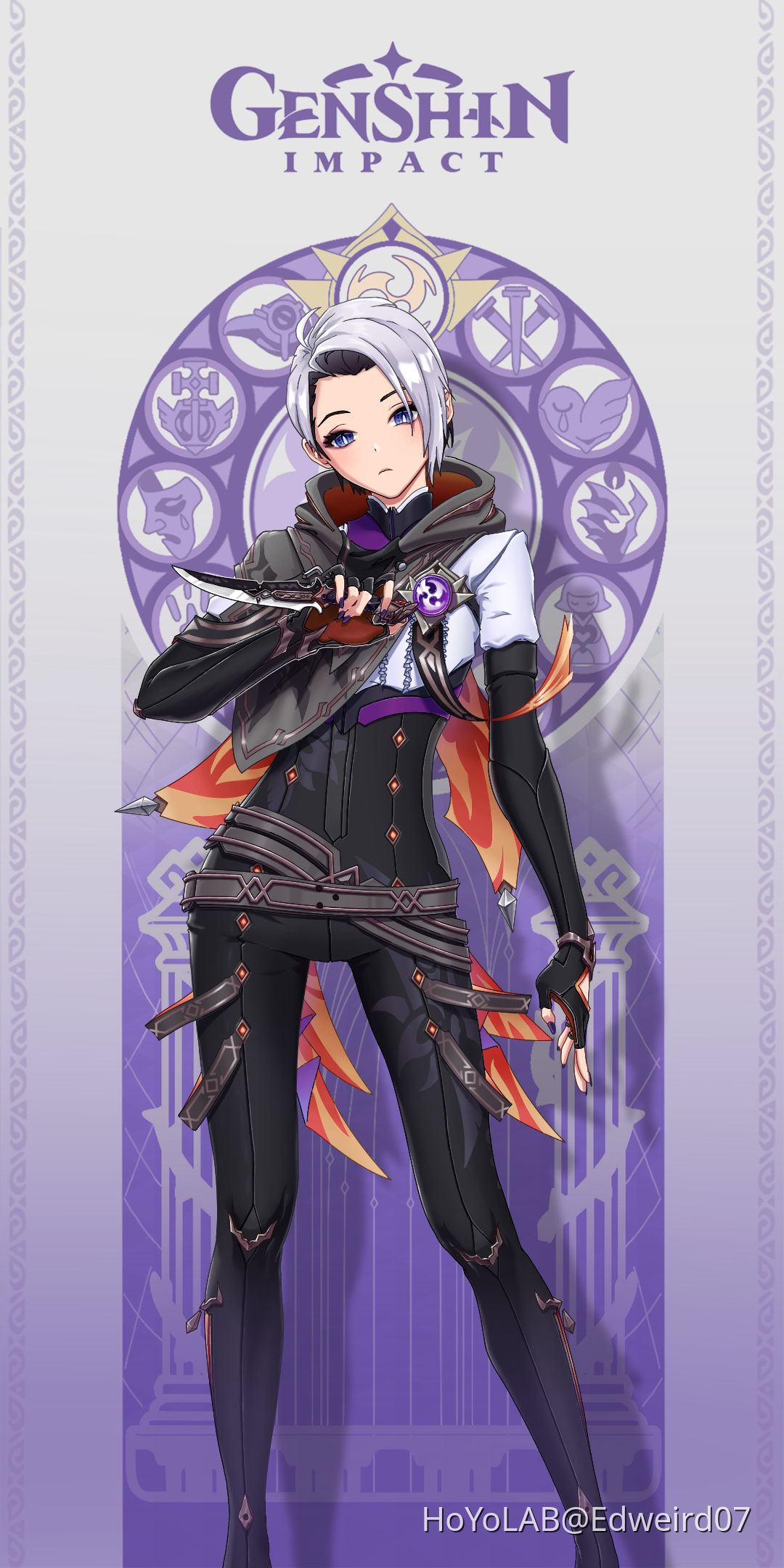 KIRA - Fatui Agent OC FanArt#3 Genshin Impact | HoYoLAB