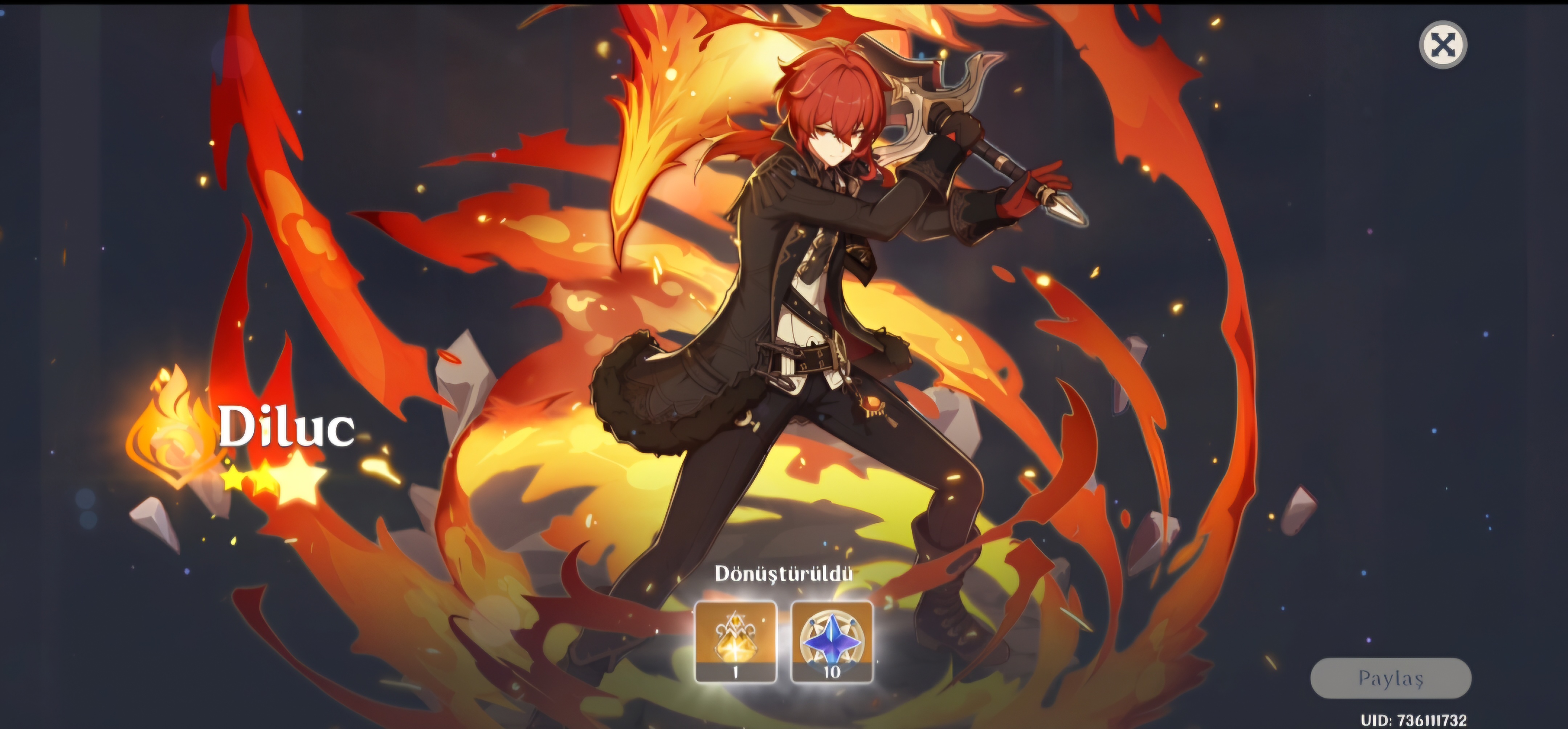 i just lost my 50/50 to this guy on my beloved wanderers banner Genshin ...
