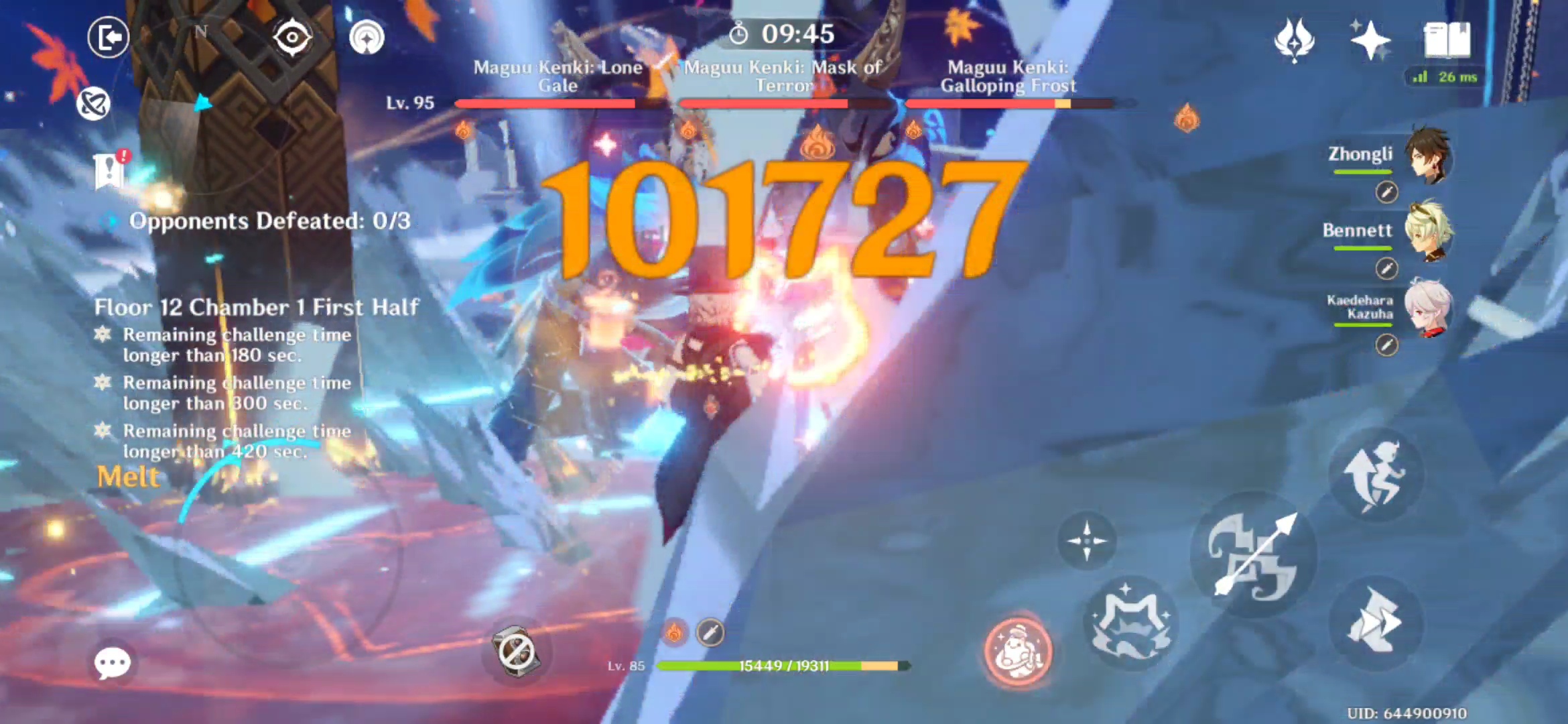 Damage Difference with Mono Pyro Lyney and Mono Hydro Neuvillette ...