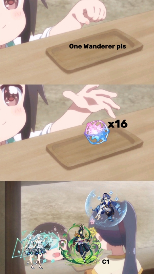 How my Wanderer pulls went Genshin Impact | HoYoLAB