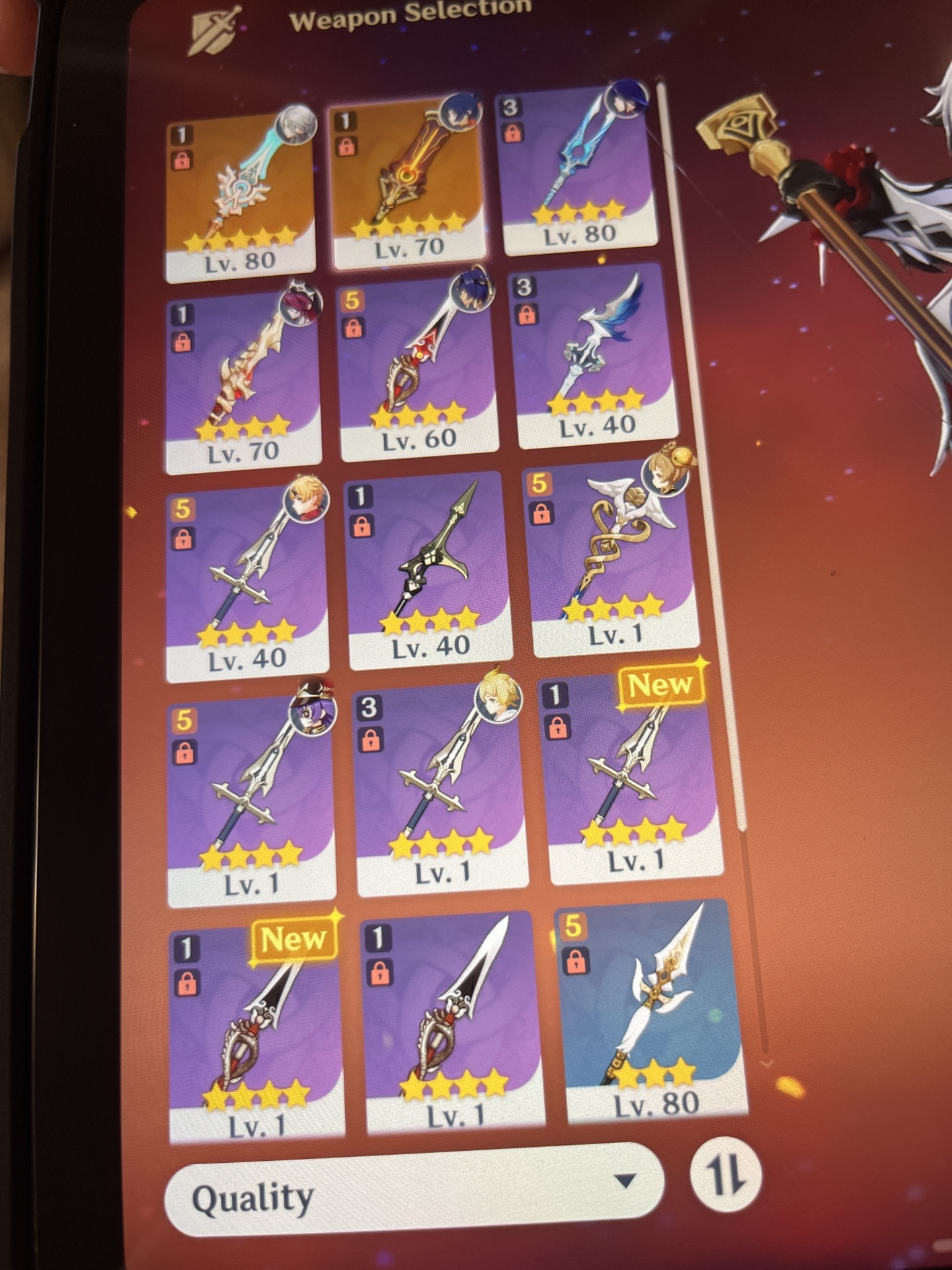 Staff of sands for arle or save for xianling Genshin Impact | HoYoLAB